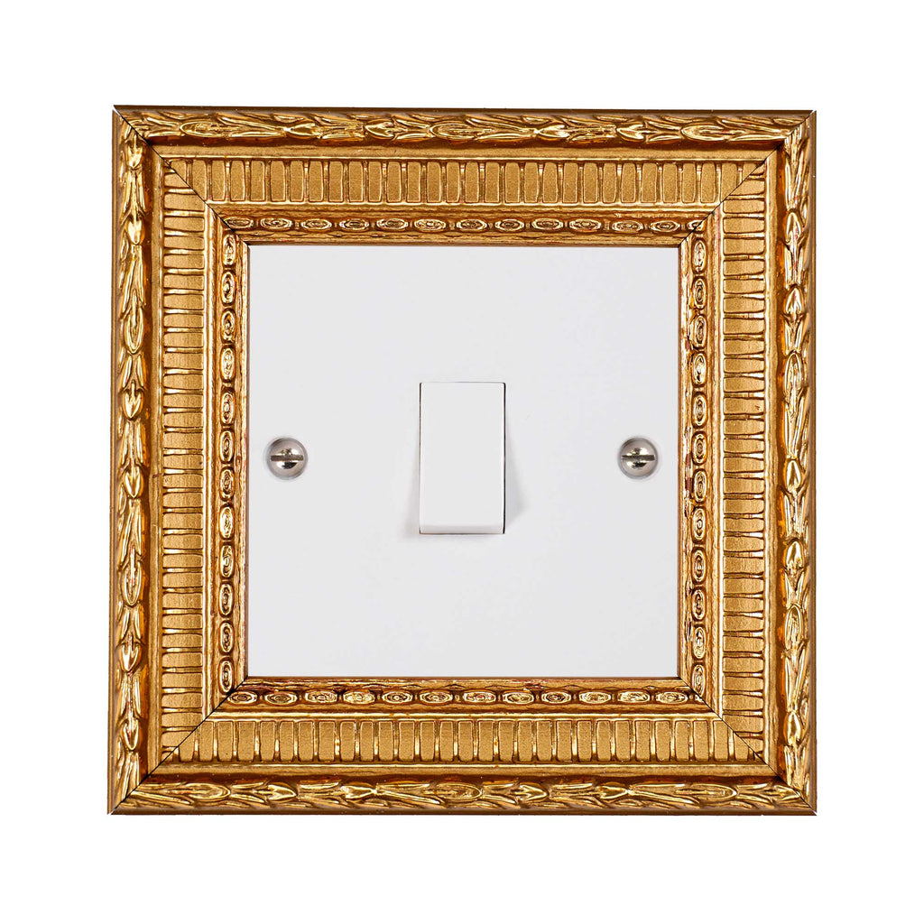 gold chrome light switch