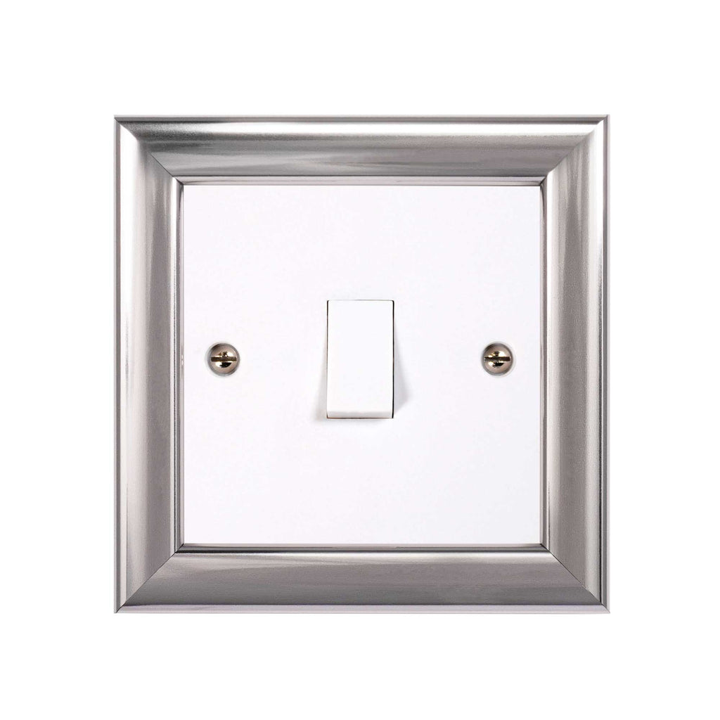 ElekTek Decorative Switch Surround Frame Cover Finger Plate Contempora ...