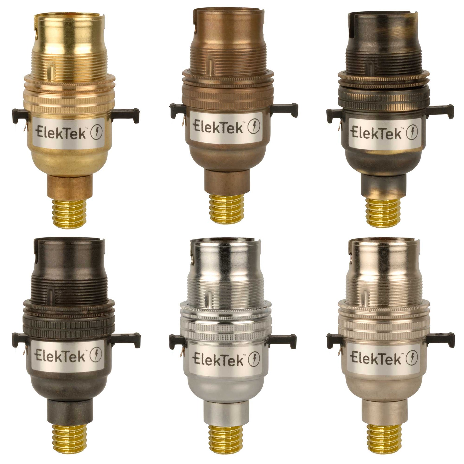 Electric Lamp Fittings ElekTekSpecial Safety Switch Lamp Bulb Holder ...
