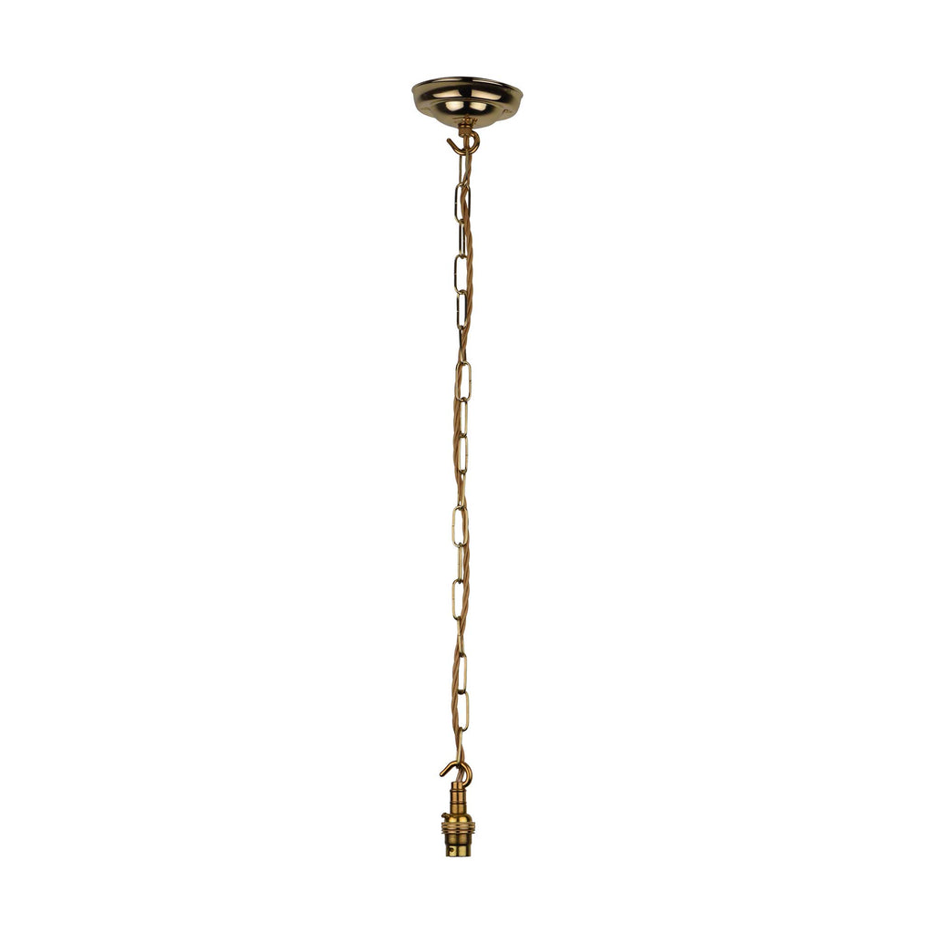 ElekTek Premium Pendant Light Kit DIY 108mm Ceiling Rose, Chain, Twist ...