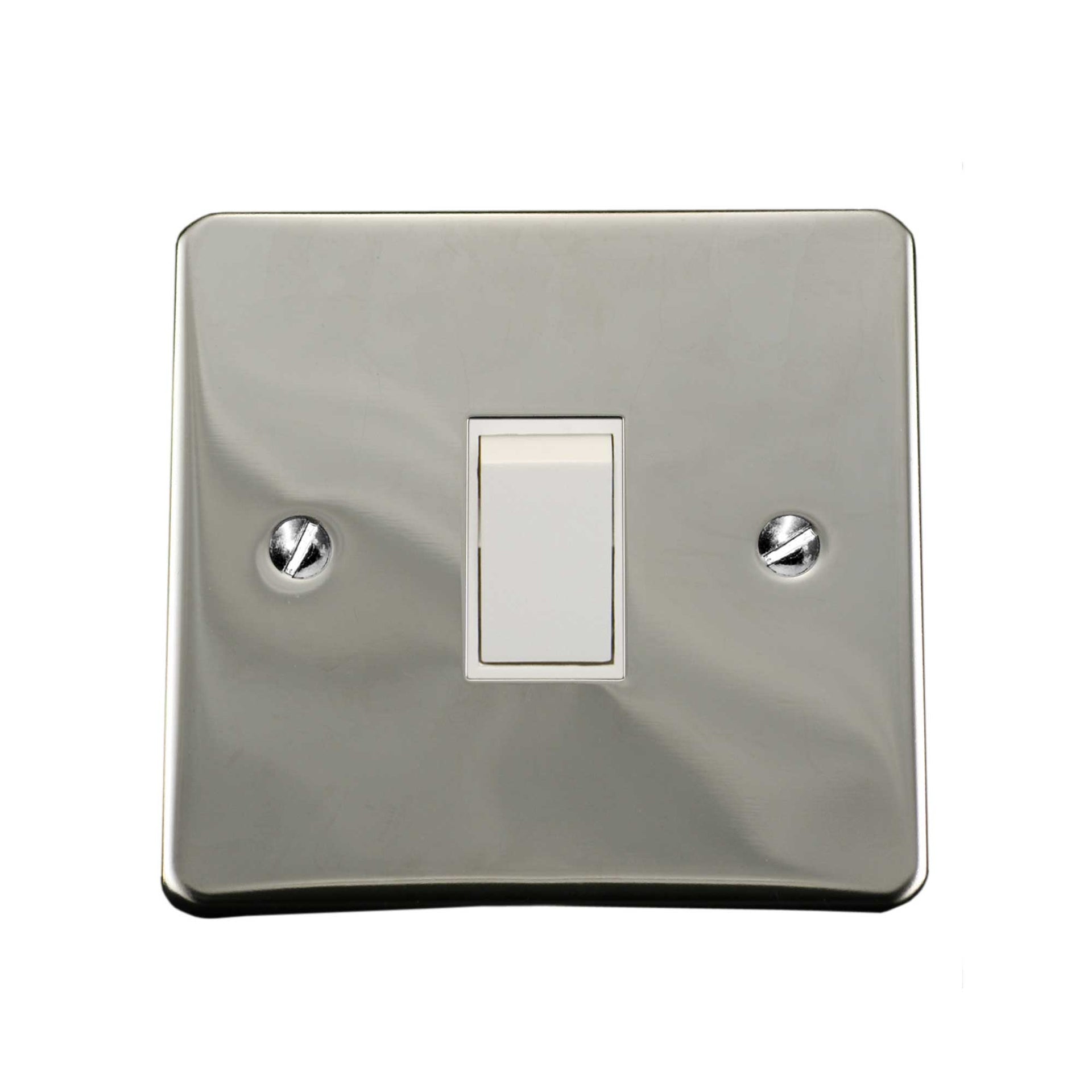 ElekTek Light Switch Conversion Metal Modern Cover Plate No Wiring Sin ...