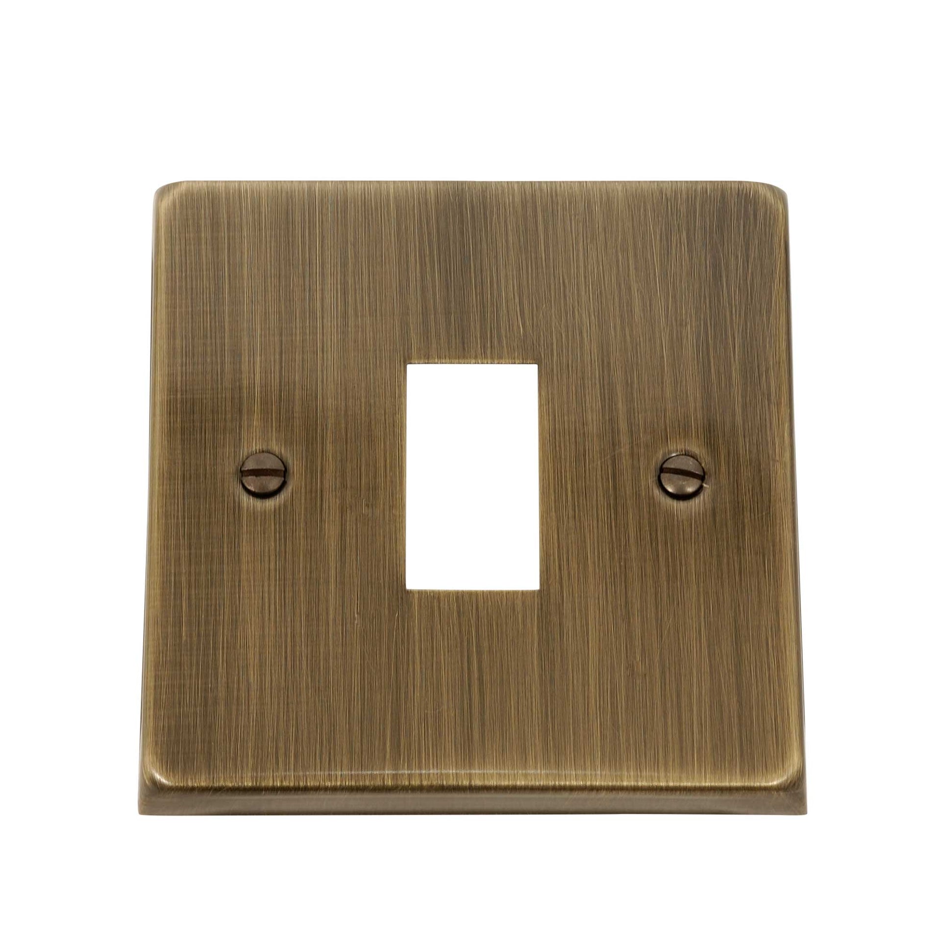 ElekTek Light Switch Conversion Metal Modern Cover Plate No Wiring Sin ...