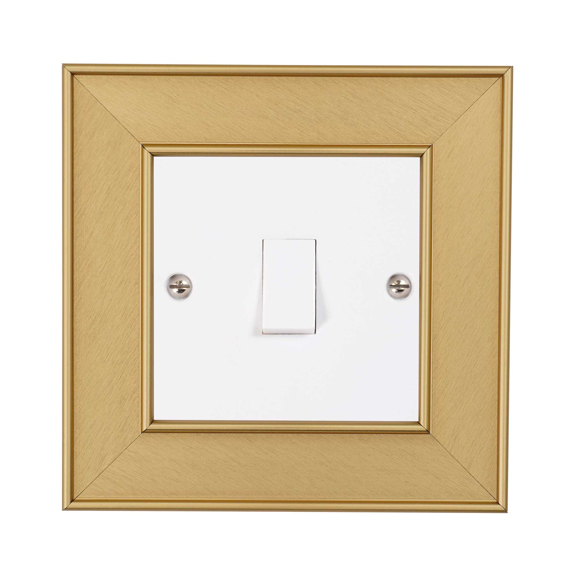 ElekTek Decorative Switch Surround Frame Cover Finger Plate Art Deco ...