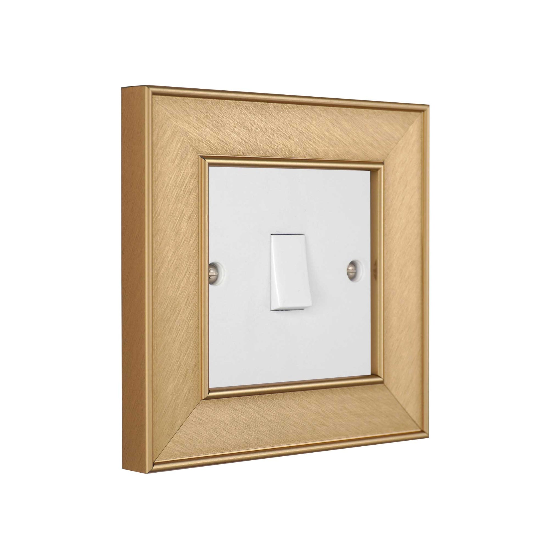 ElekTek Decorative Switch Surround Frame Cover Finger Plate Art Deco ...