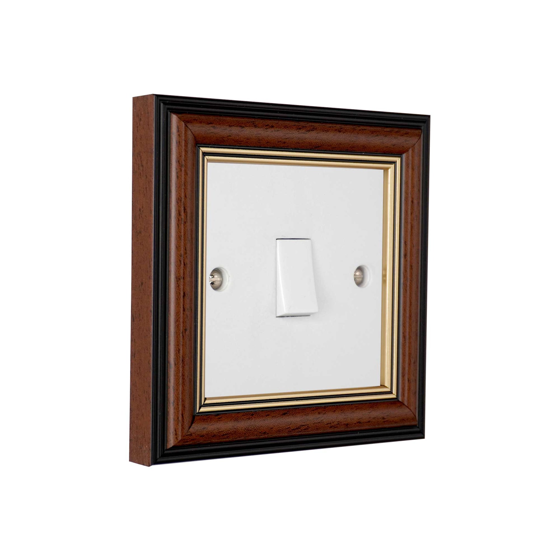 ElekTek Decorative Switch Surround Frame Cover Finger Plate Edwardian ...