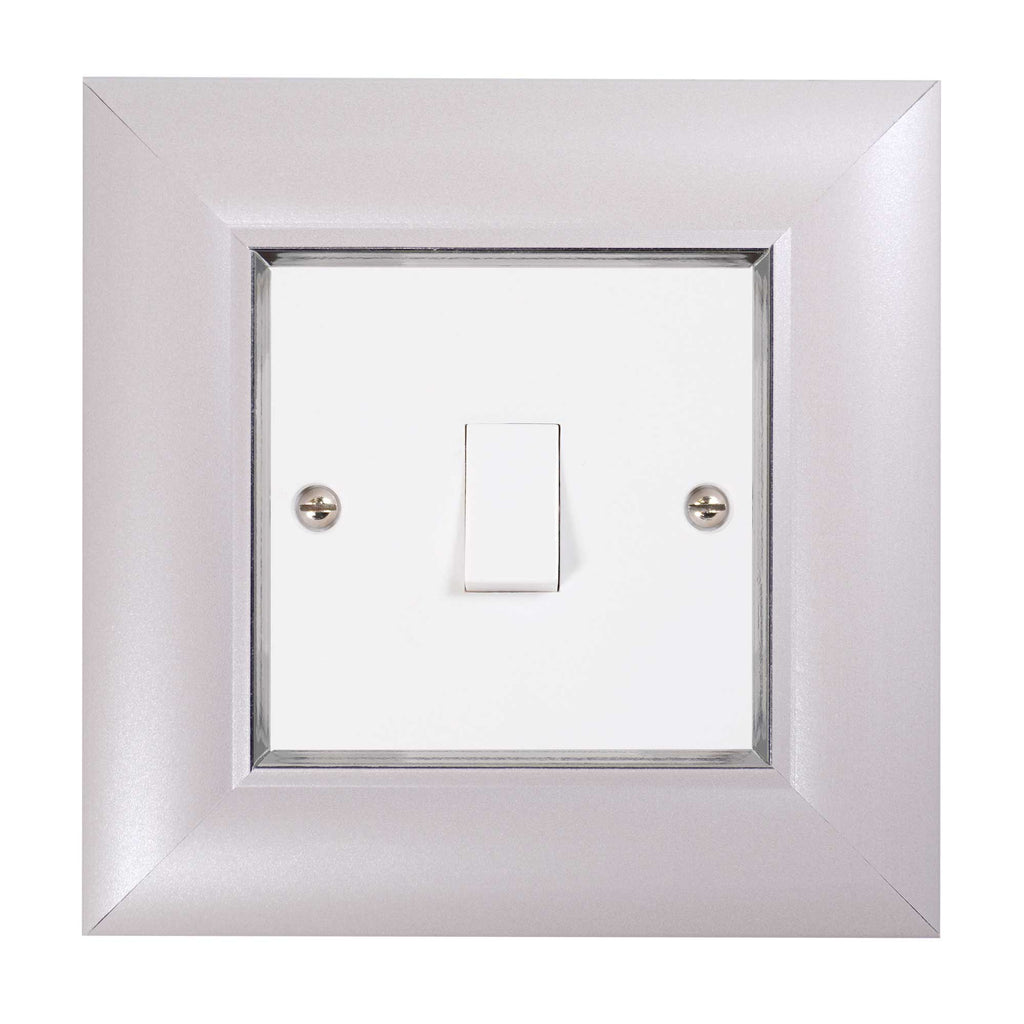 ElekTek Decorative Switch Surround Frame Cover Finger Plate Manhattan ...