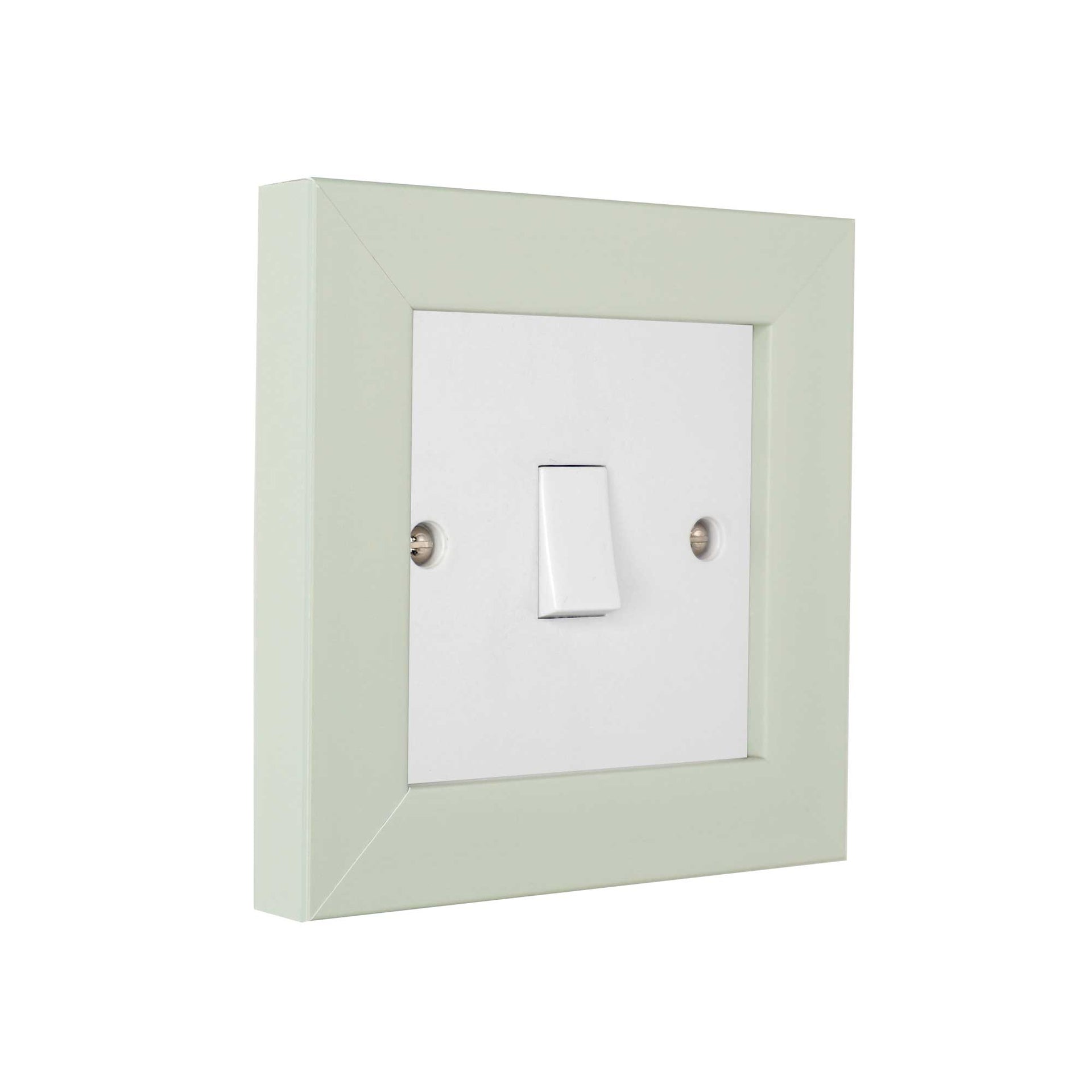 ElekTek Decorative Switch Surround Frame Cover Finger Plate Modena Col ...