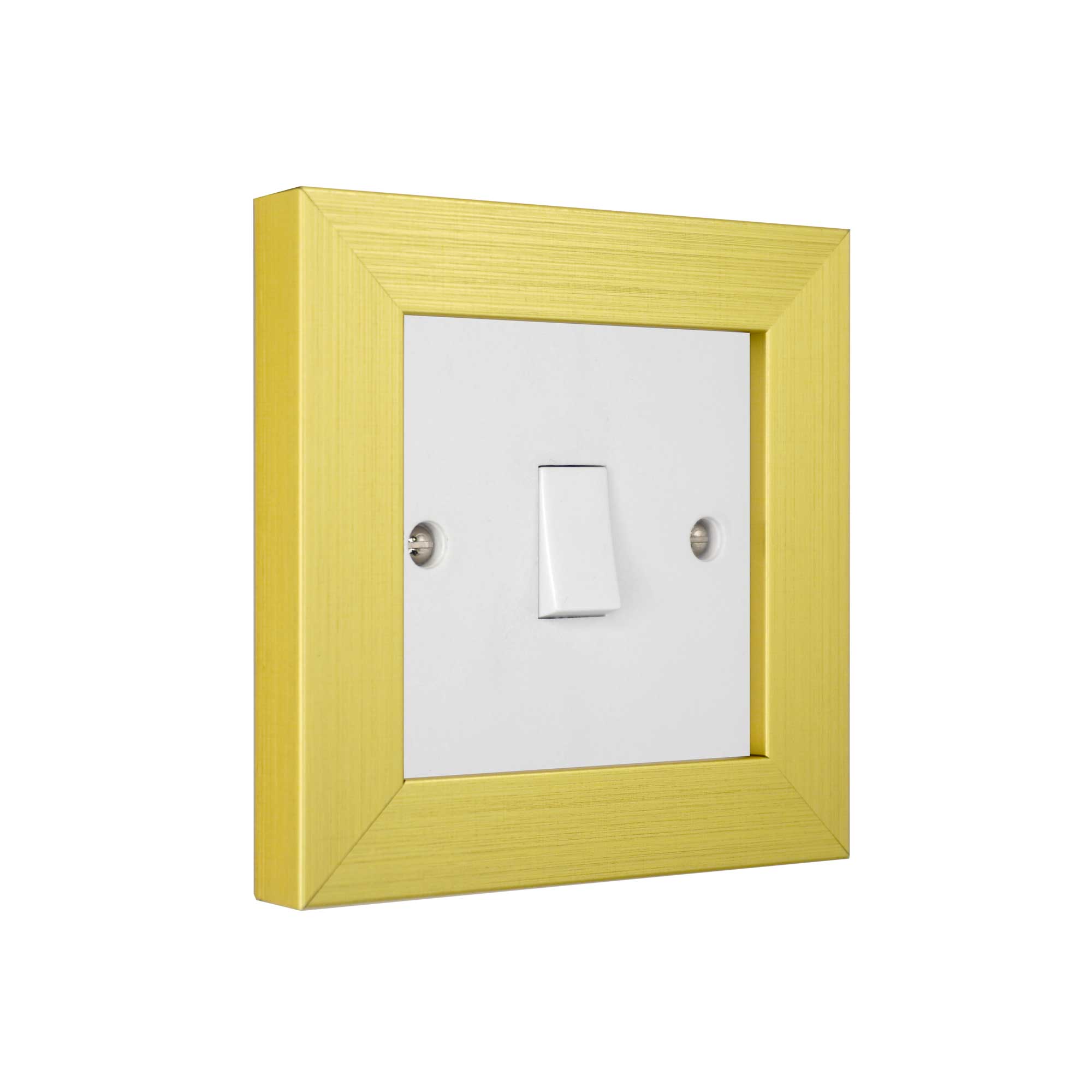 gold chrome light switch