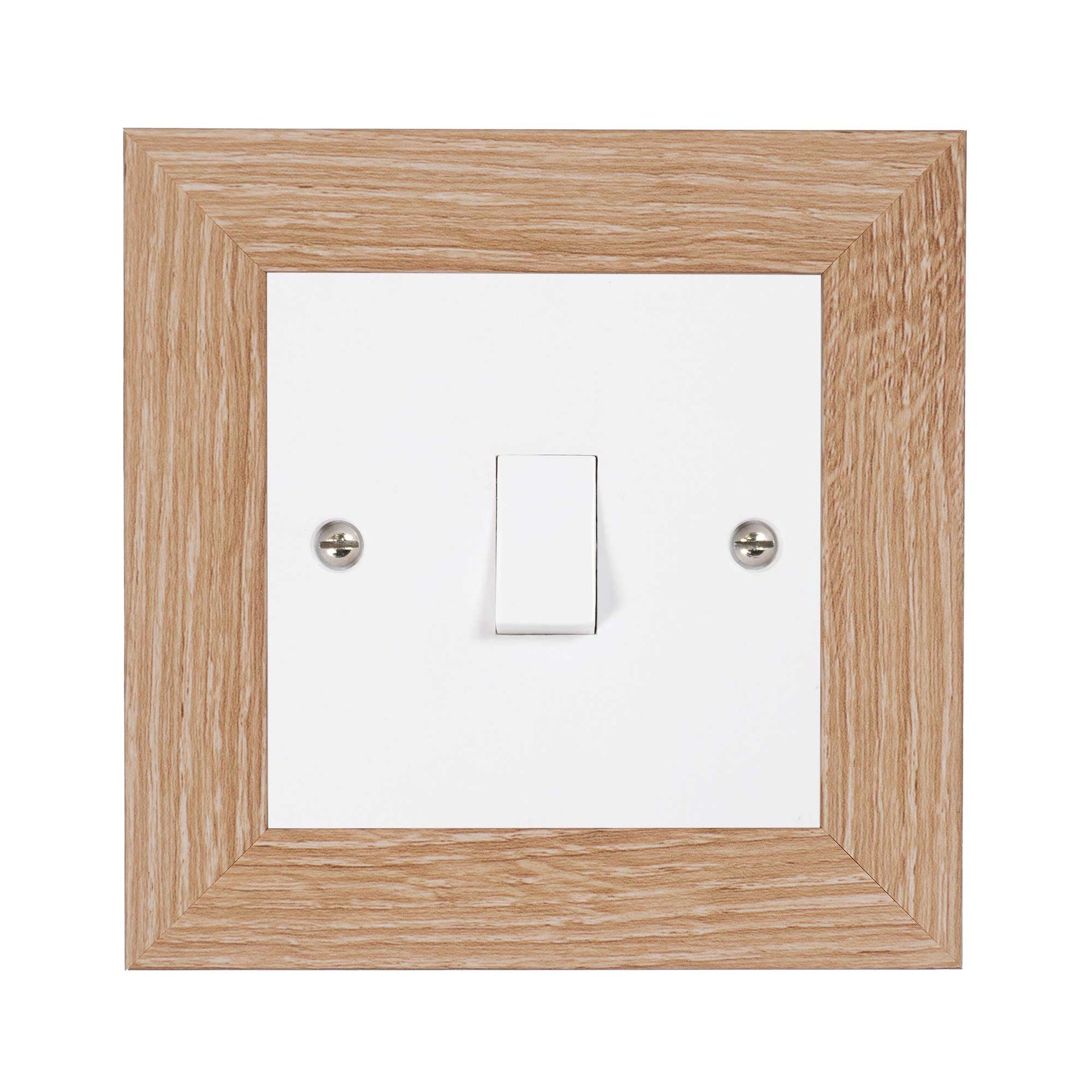 ElekTek Decorative Switch Surround Frame Cover Finger Plate Modena Lig ...